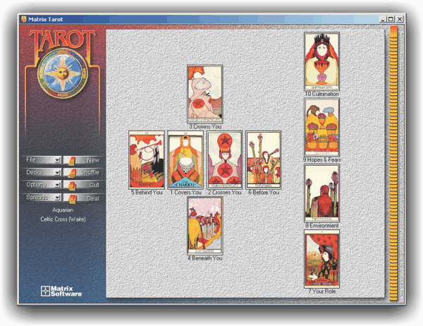 Matrix Tarot – Software Mexico